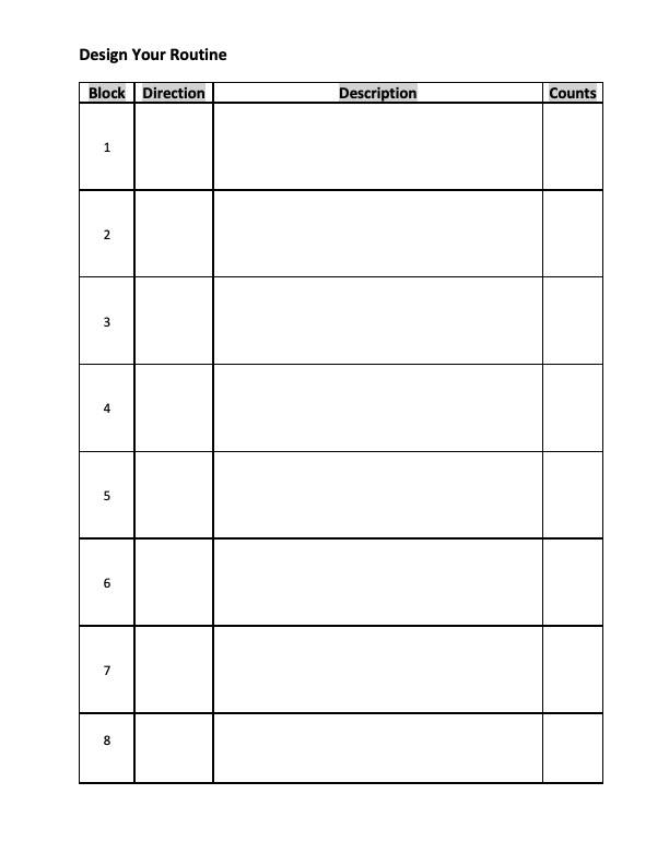 Design Your Routine Teach SharQui